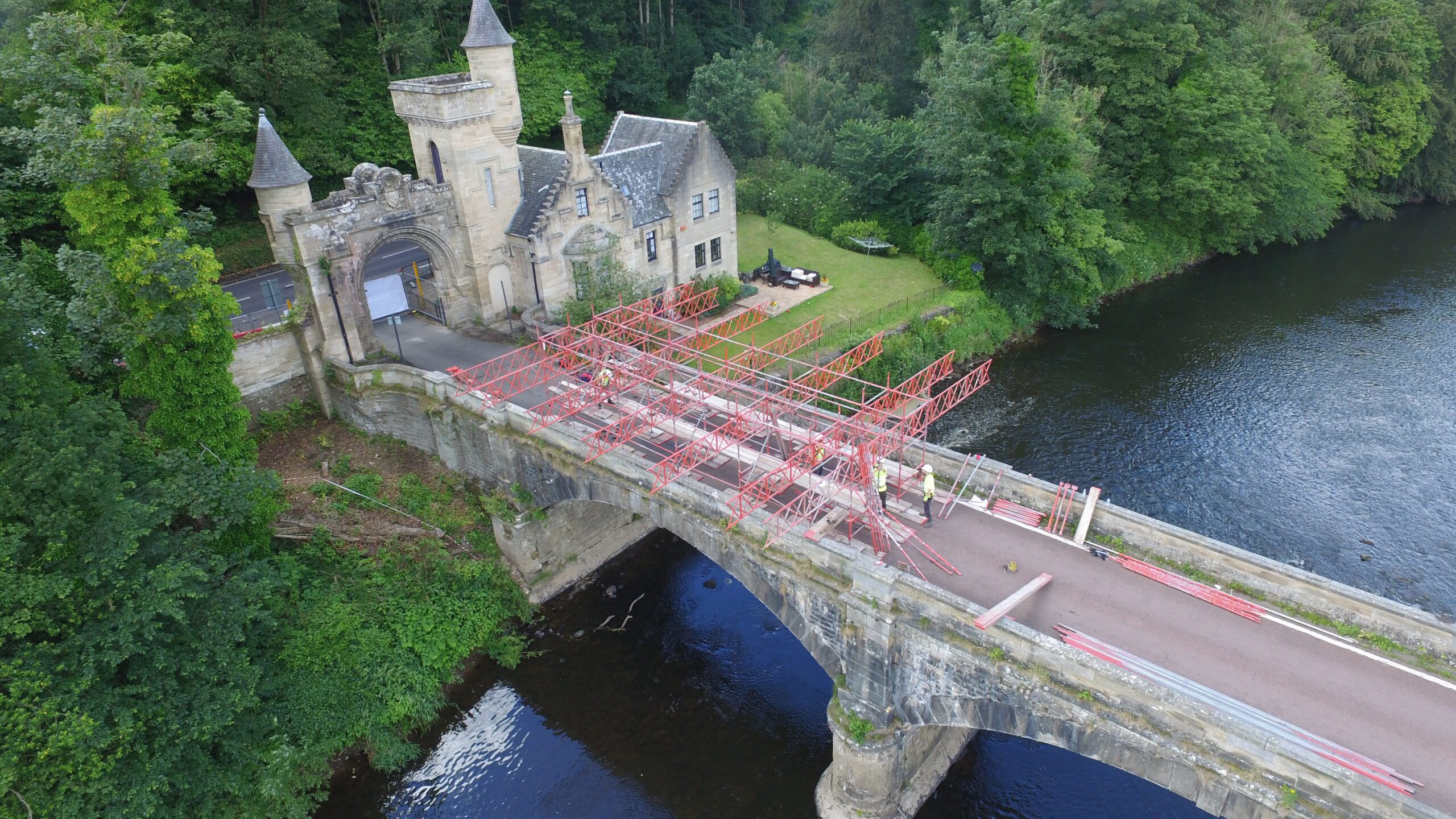 Restoring a local landmark: Mauldslie Bridge - Mackenzie Construction